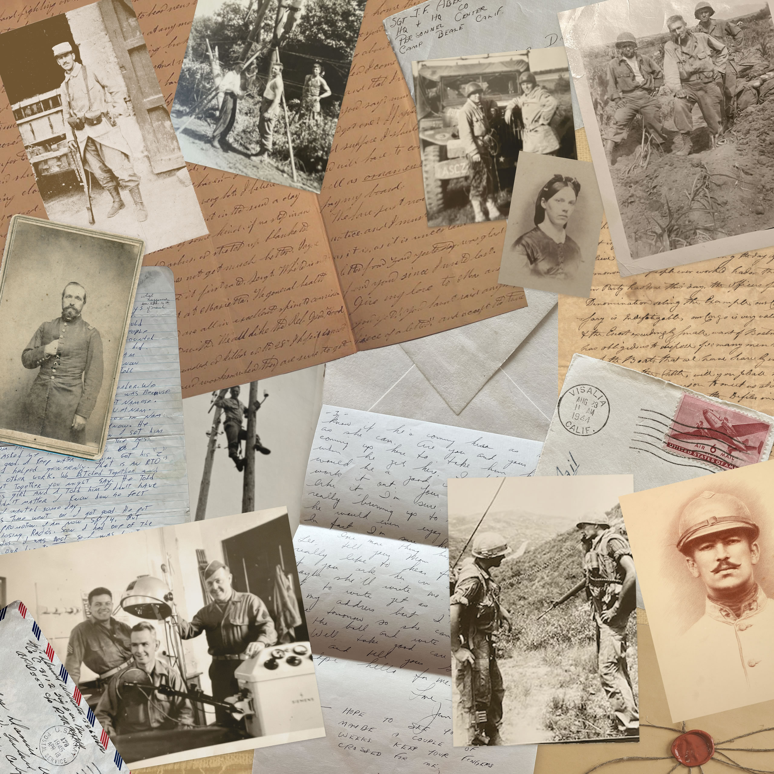 About The Writers - Letters from the front